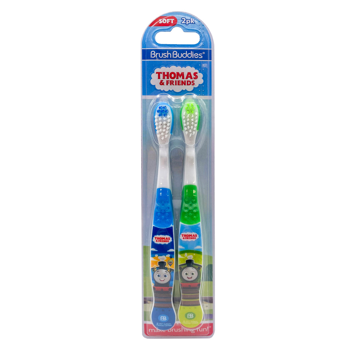 Thomas & Friends Toothbrush (2 Pack) – Brush Buddies