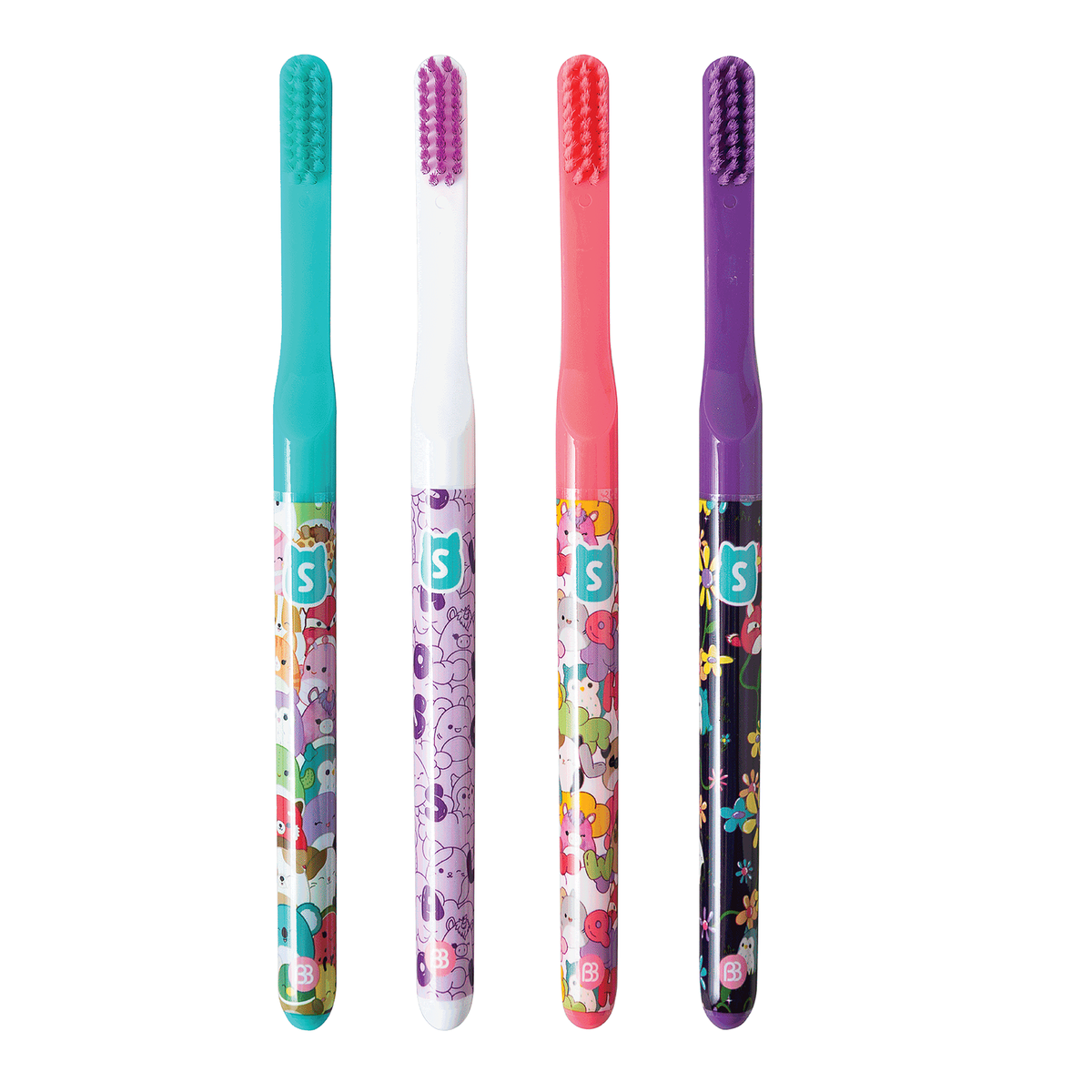 Squishmallows Manual Toothbrushes 4PK – Brush Buddies