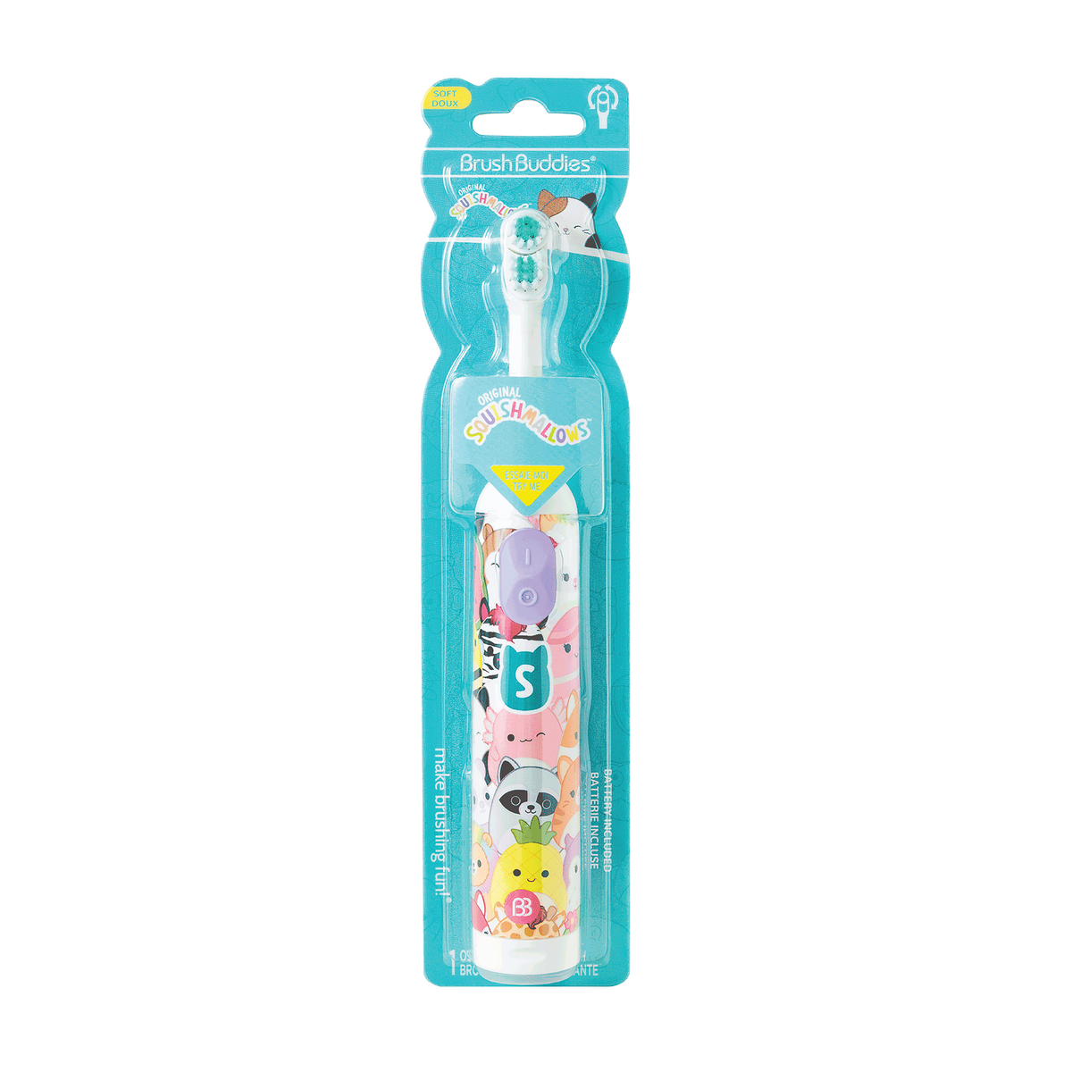 Squishmallows Oscillating Toothbrush – Brush Buddies