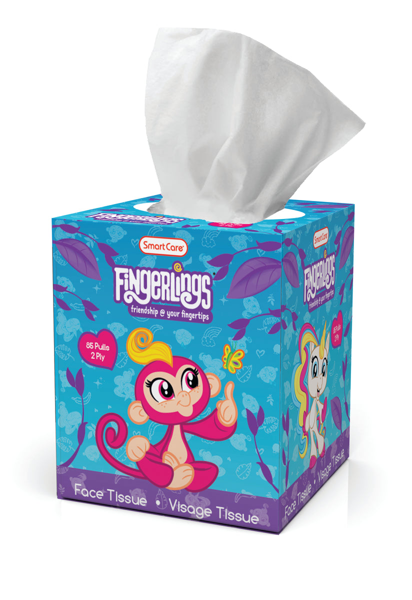 Fingerlings Tissue Box (85 Count) – Brush Buddies