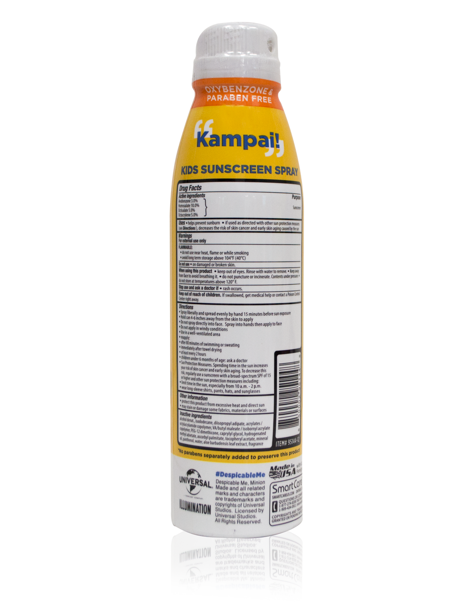 Minions Sunscreen Spray – Brush Buddies