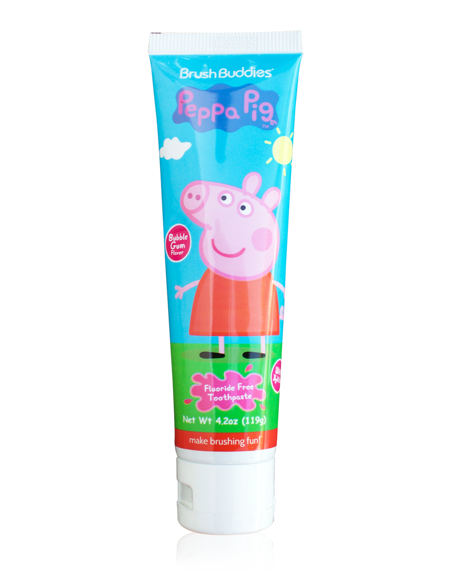 Peppa Pig Bubble Gum Toothpaste (4.2 Oz) – Brush Buddies