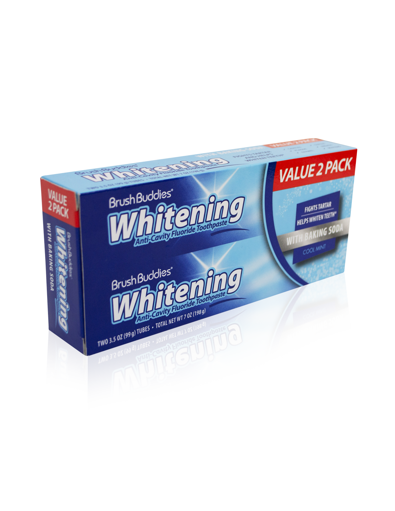 Whitening Anti-Cavity Fluoride Toothpaste – Brush Buddies