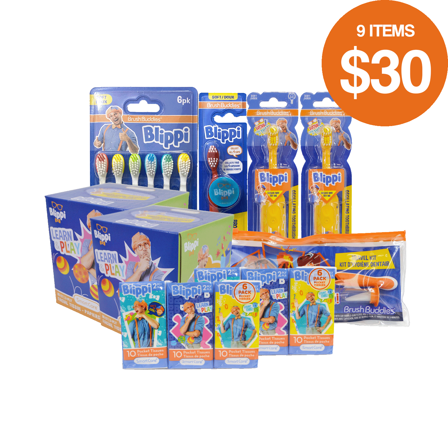 Blippi | BrushBuddies – Brush Buddies