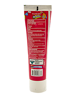 Shopkins Bubble Gum Toothpaste (4.2 Oz) – Brush Buddies