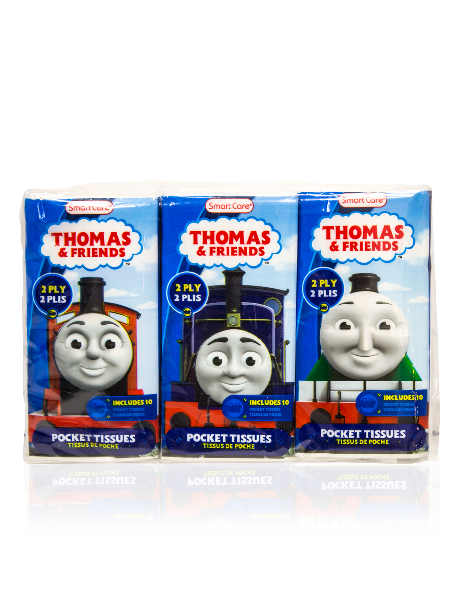 Thomas & Friends Pocket Facial Tissues (6 Pack) – Brush Buddies